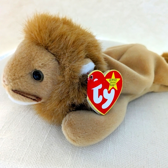 Ty | Toys | Ty Beanie Baby Roary Lion | Poshmark